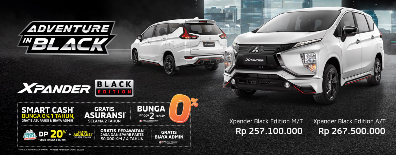 Xpander Black Edition | Dealer Mitsubishi Jakarta